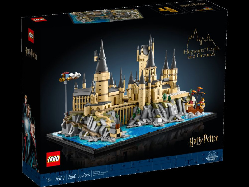 76419 LEGO® Harry Potter™ Cūkkārpas pils un teritorija,18+ gadi, 2023 ...