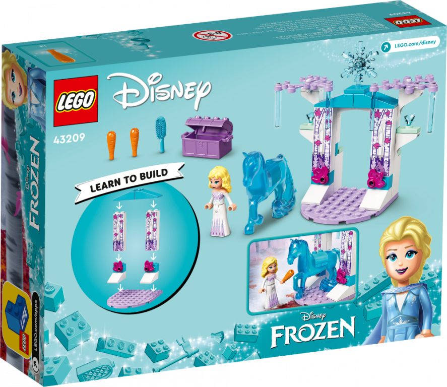 43209 LEGO® Disney Princess Elza un Noka ledus stallis, 4+ gadi, 2022 ...