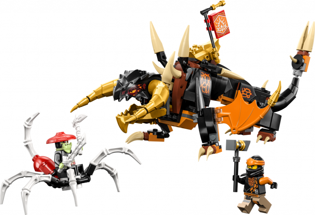 71782 LEGO® Ninjago Cole Zemes pūķis EVO, 7+ gadi, 2023. gada modelis ...