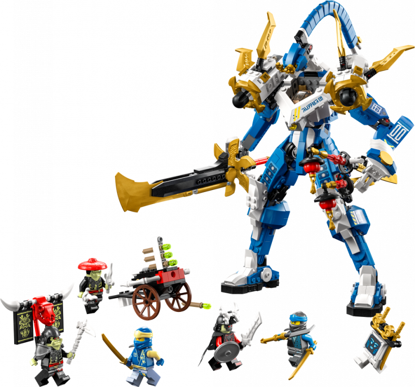 71785 LEGO® Ninjago Jay Titāna robots, 9+ gadi, 2023. gada modelis ...