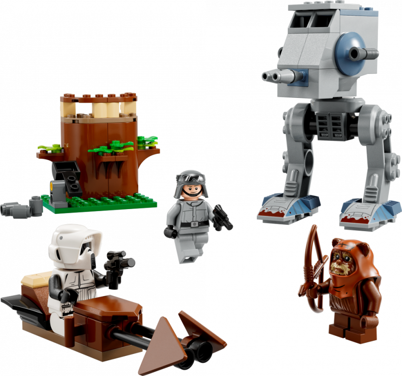 75332 LEGO® Star Wars™ AT-ST™, 4+ gadi, 2023 gada modelis 75332 | LEGO ...