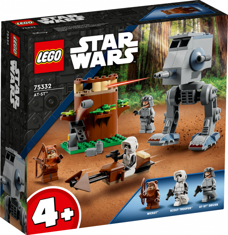 75332 LEGO® Star Wars™ AT-ST™, 4+ gadi, 2023 gada modelis 75332 | LEGO ...