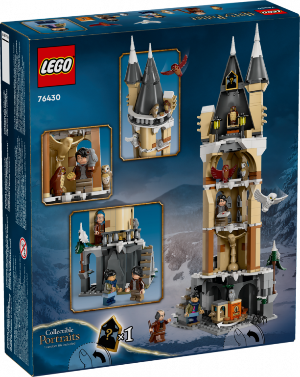 76430 LEGO® Harry Potter™ Cūkkārpas pils Pūču māja, 8+ gadi, 2024 gada ...